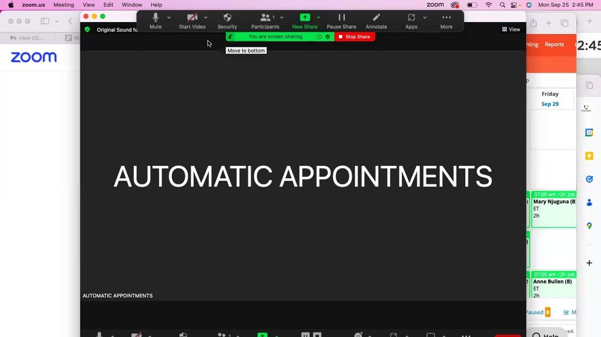 Automatic Appointments