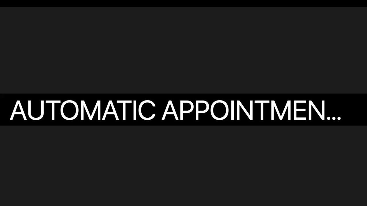 Automatic Appointments