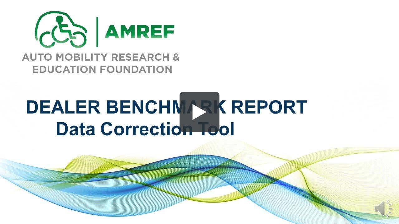 AMREF_Data_Correction | ADAPTIVE DRIVING ALLIANCE