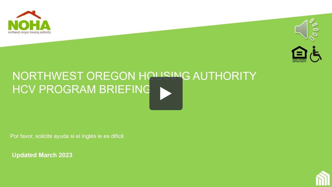 NOHA Briefing PowerPoint 5.25.23 | Video Archive