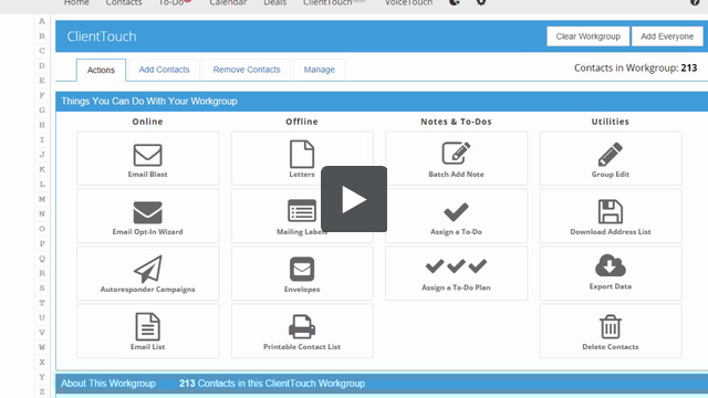Send an Email to a Group of Contacts - AllClients Knowledge Base