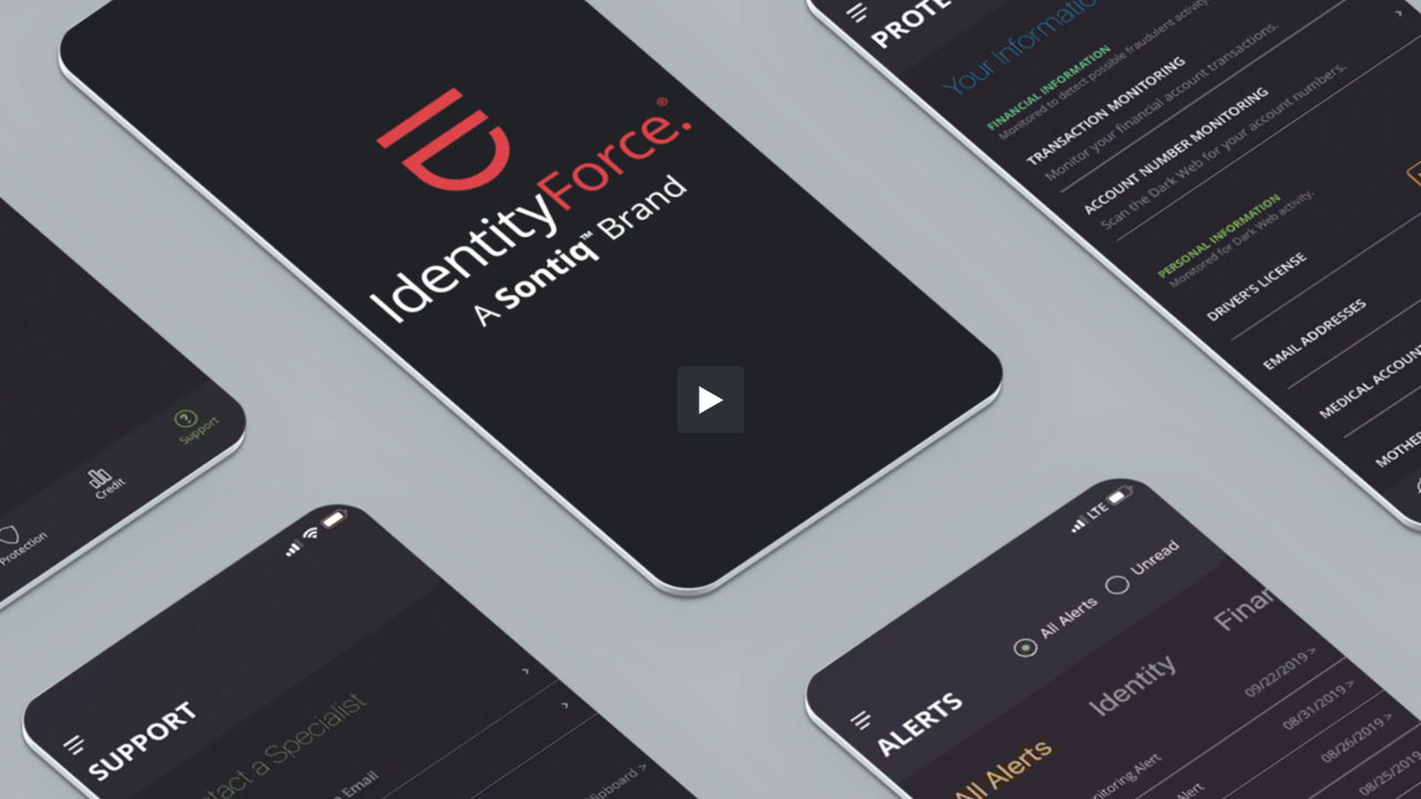 IdentityForce Mobile App Enhancements | IdentityForce, A TransUnion Brand