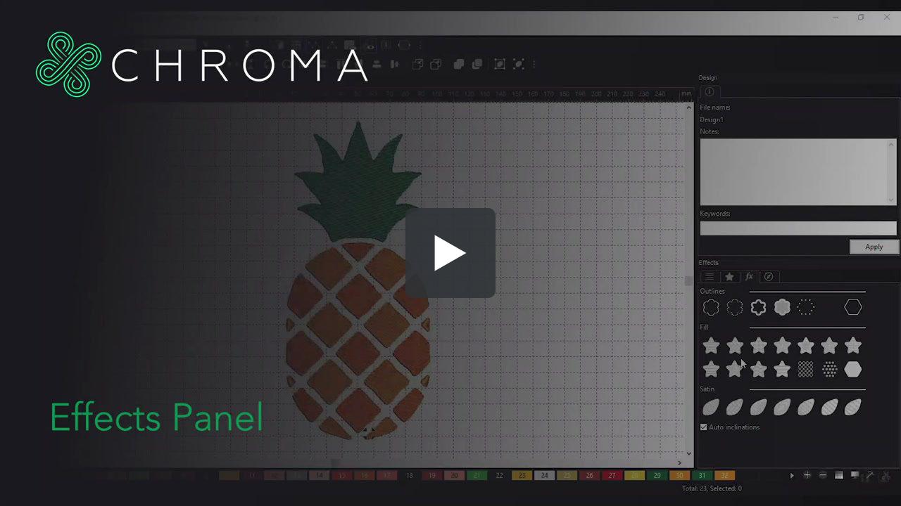 Chroma: Effects Panel | Ricoma