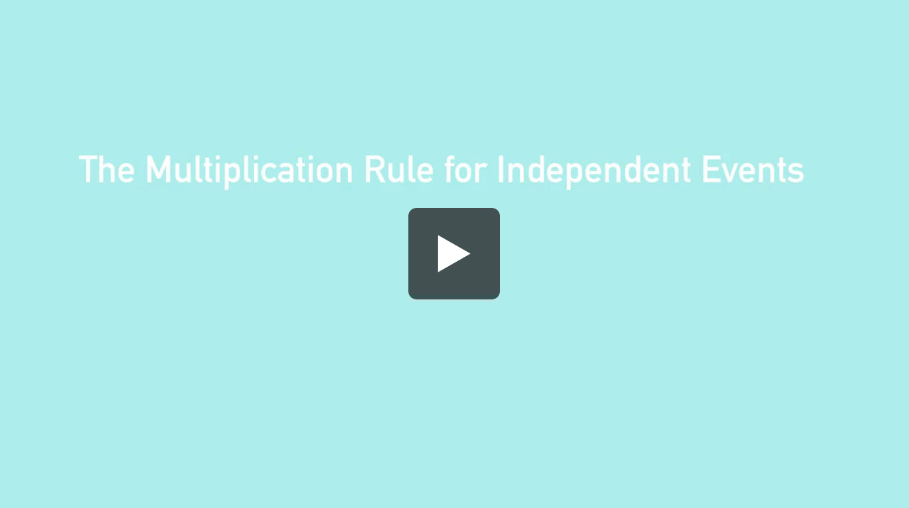 The Multiplication Rule for Independent Events.mp4 | Mountainheightsacademy
