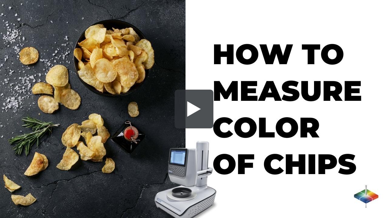 How to measure the color of Chips | HunterLab
