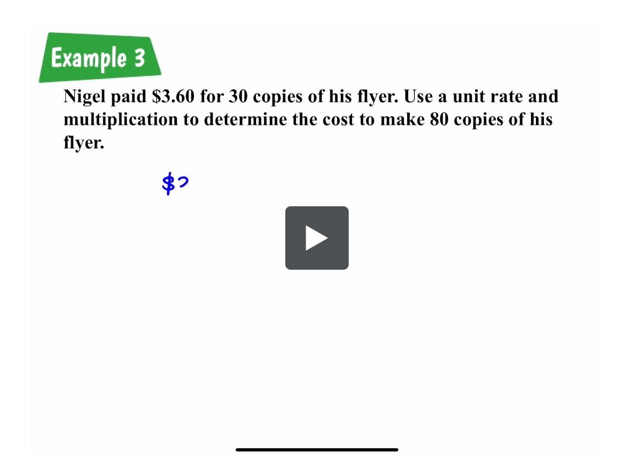 Lesson 1.2.3 Rates and Unit Rates - Silent Teacher R1 | edgems