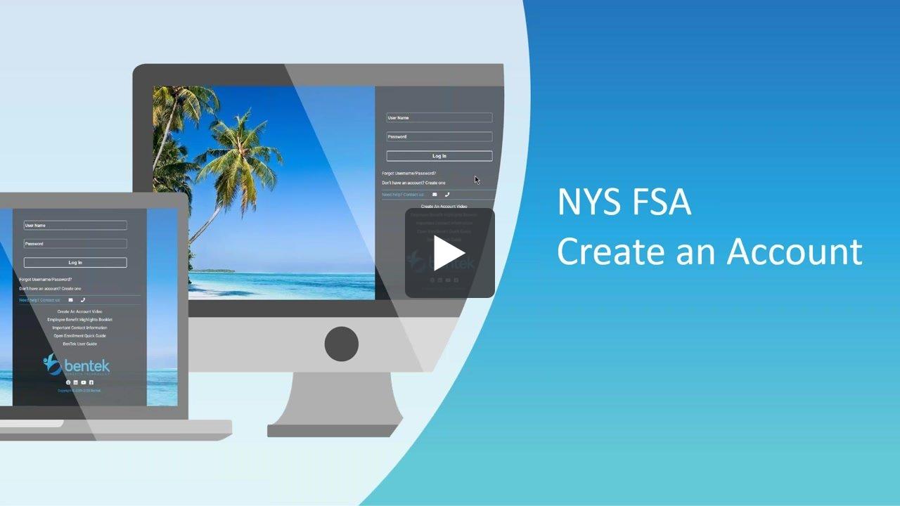 NYS FSA_Create an Account | Video Library