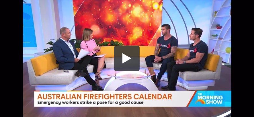 The Morning Show Cam & Mitch | Australian Firefighters Calendar