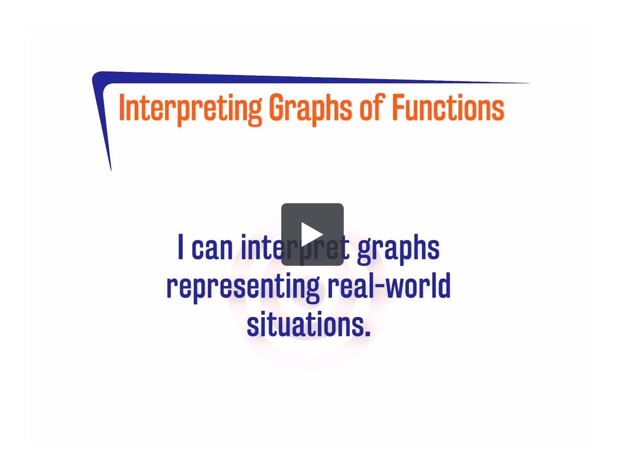 OR 3.4.6 Interpreting Graphs of Functions | edgems