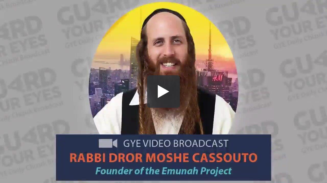 365 - Rabbi Dror Moshe Cassouto - La paz interior que da la pureza ...